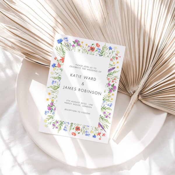 Meadow Invitation - Etsy