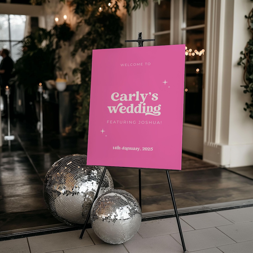 Bride's Wedding Welcome Sign, Featuring the Groom Welcome Sign, Funny ...