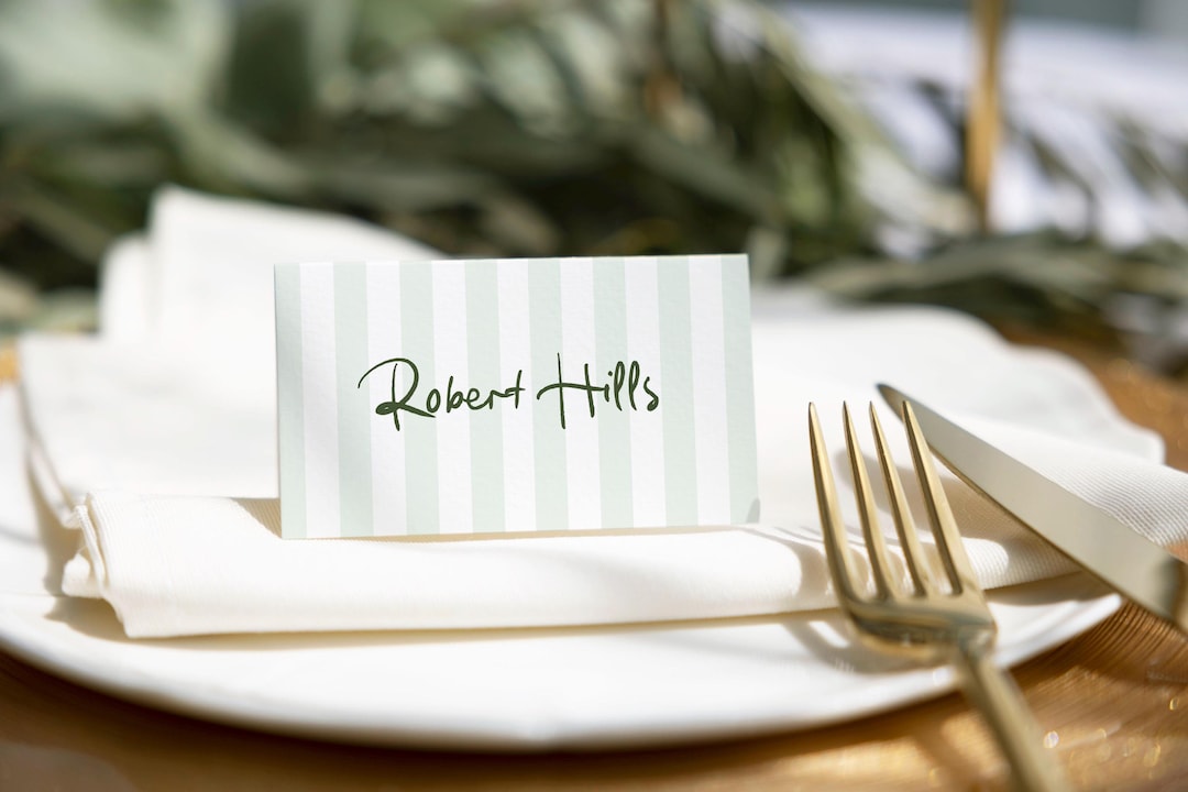 Wedding Place Card, Place Names, Table Names, Wedding Name Cards ...