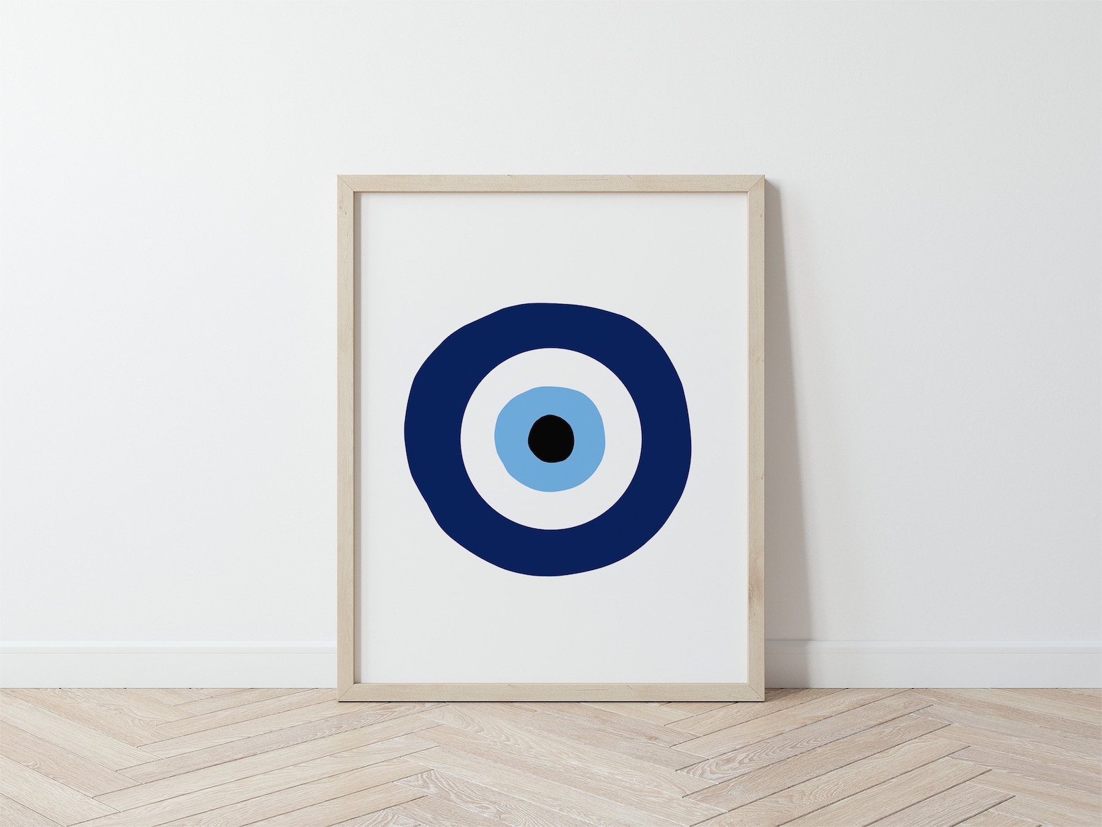 Evil Eye Print Printable Wall Art Evil Eye Protection Decor | Etsy