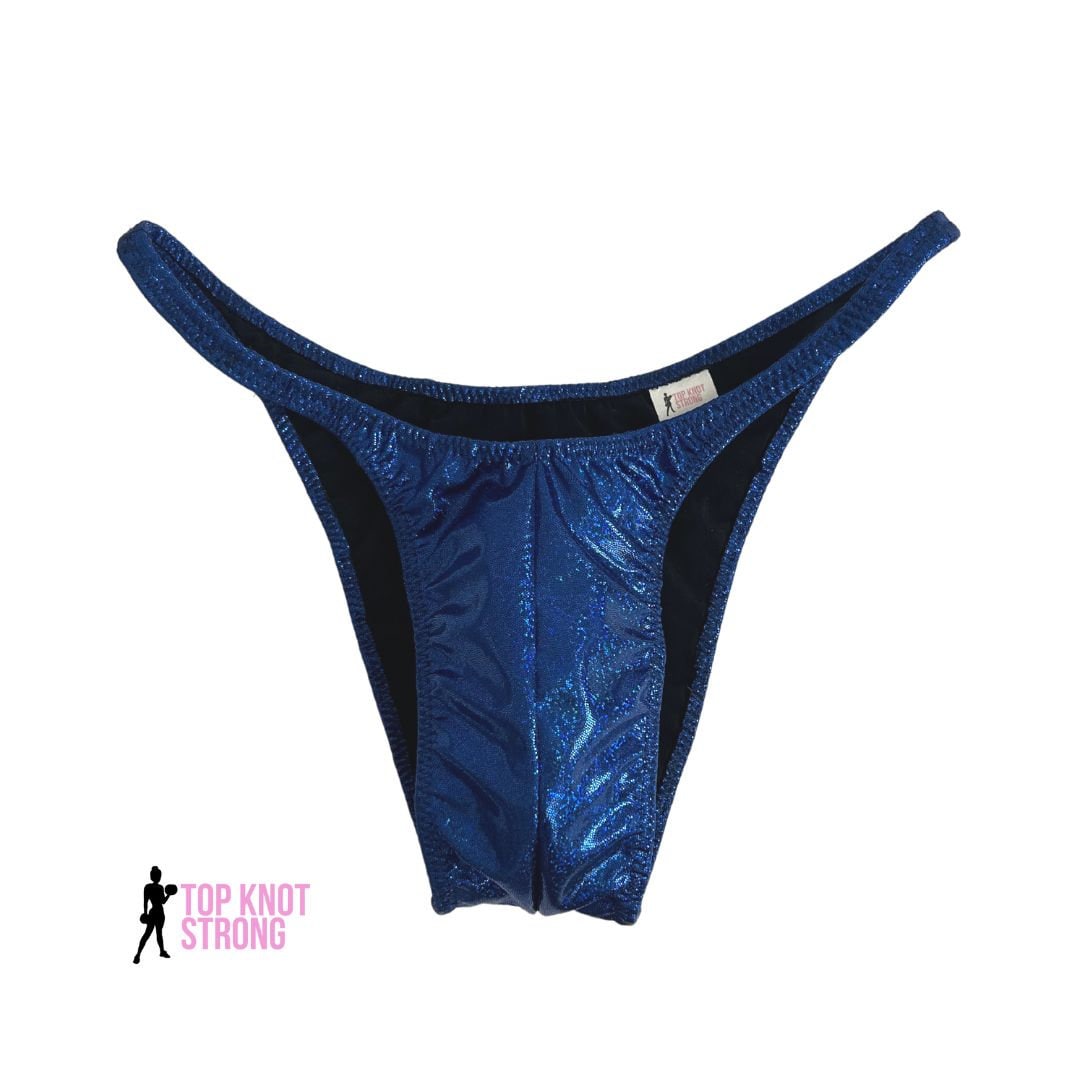 Navy Blue Men's Bodybuilding Posing Trunks - Etsy