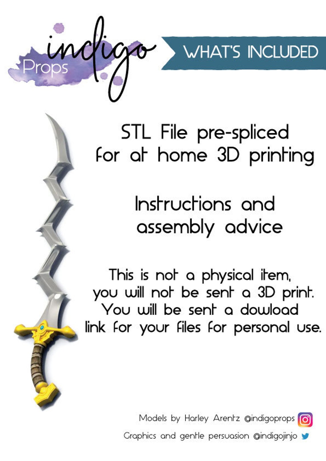 Fire Emblem Levin Sword FE3H 3D Print Files, Fire Emblem Three Houses ...