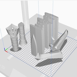 FFXVI Protagonist Sword and Emblem Stl 3D Print Files, FFXVI ...