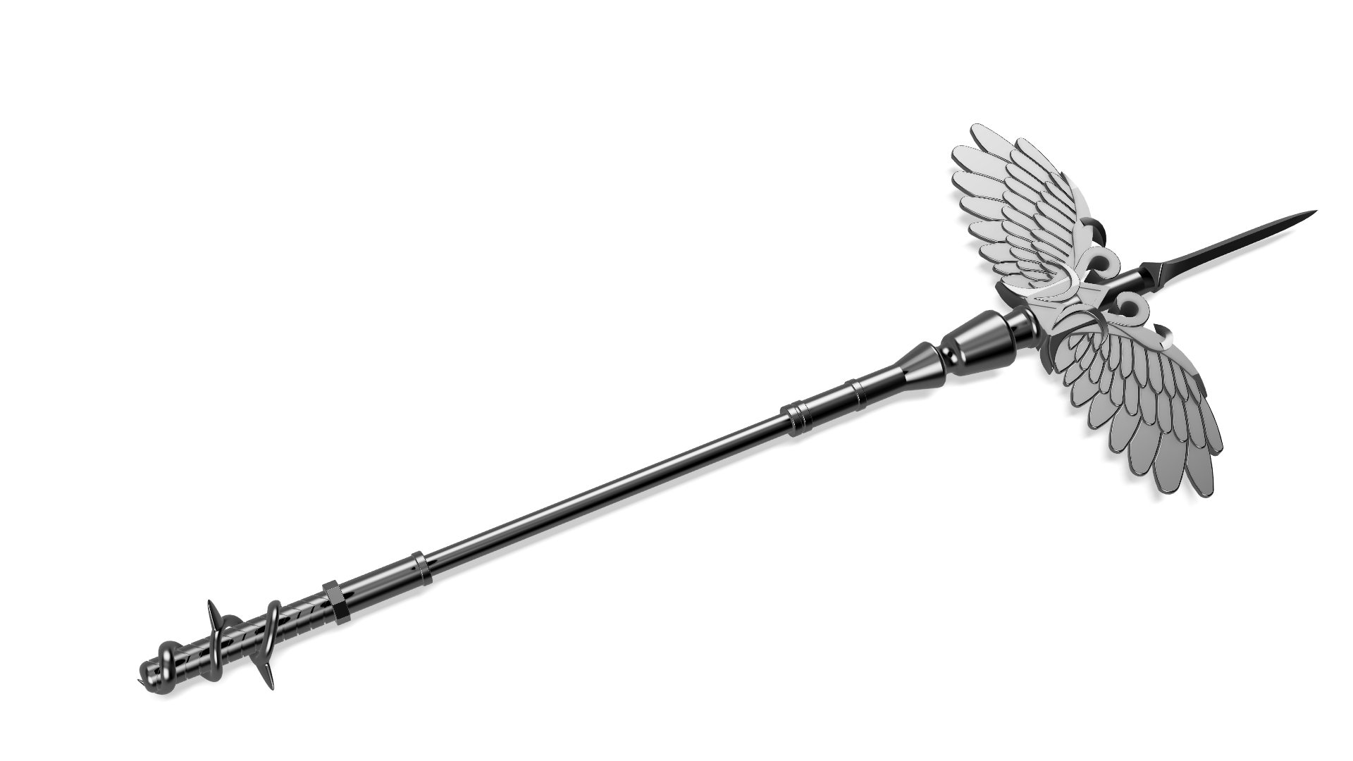 Caeda's Winged Spear, Fire Emblem Warriors - 3D Printing STL Files, 3D ...