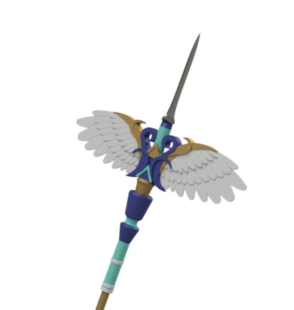 Caeda's Winged Spear, Fire Emblem Warriors - 3D Printing STL Files, 3D ...