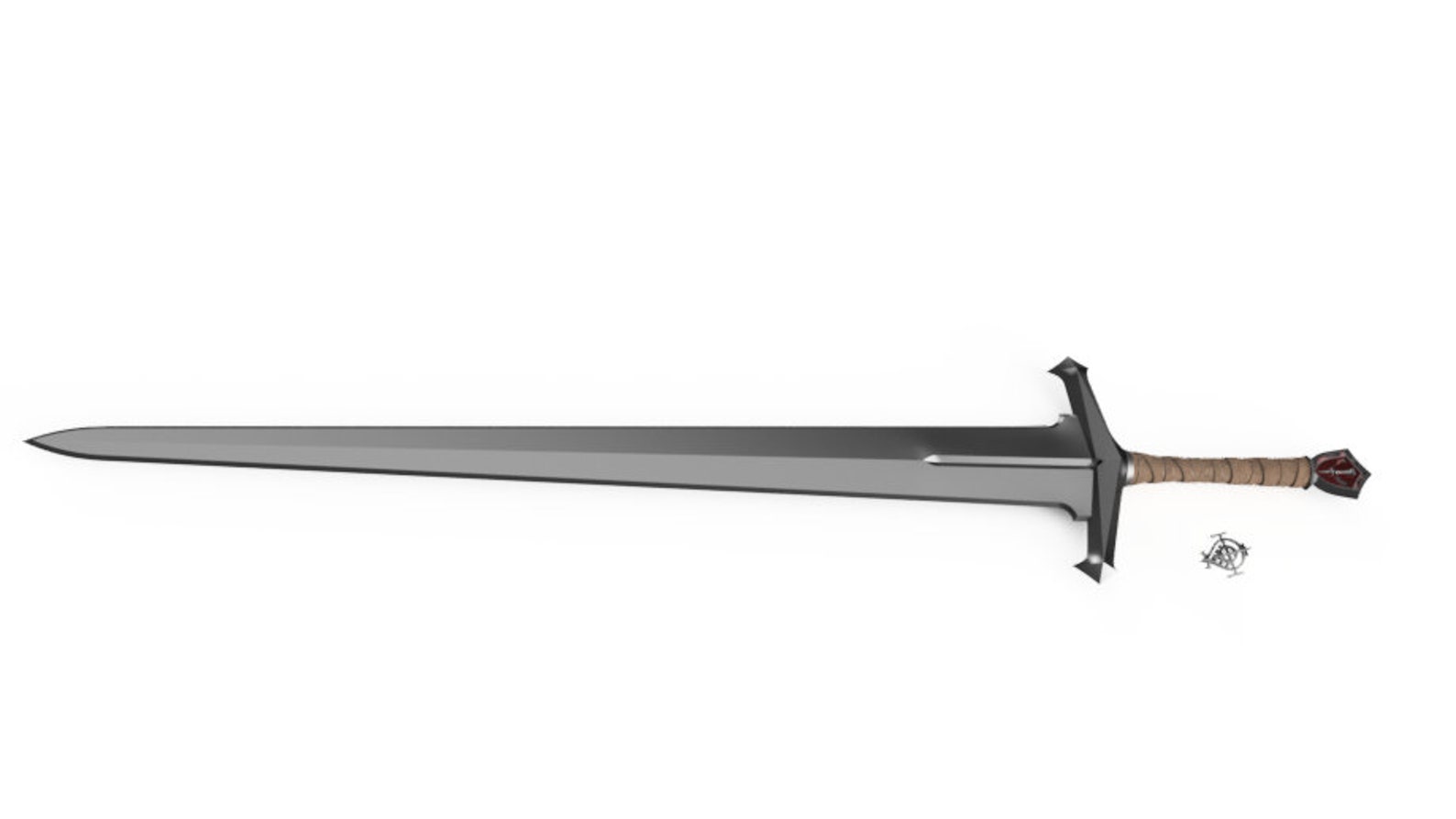 FFXVI Protagonist Sword and Emblem Stl 3D Print Files, FFXVI ...