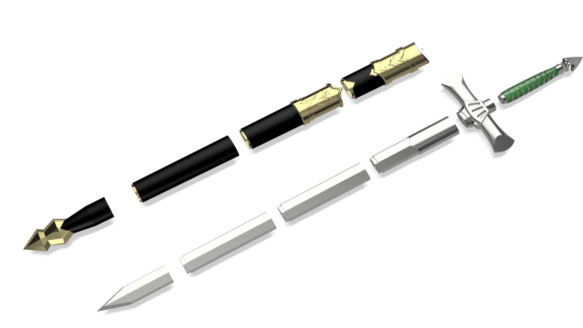 Caeda's Sword, Fire Emblem Heroes - 3D Printing STL Files, 3D Model ...