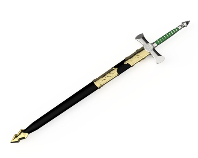 Caeda's Sword, Fire Emblem Heroes - 3D Printing STL Files, 3D Model ...