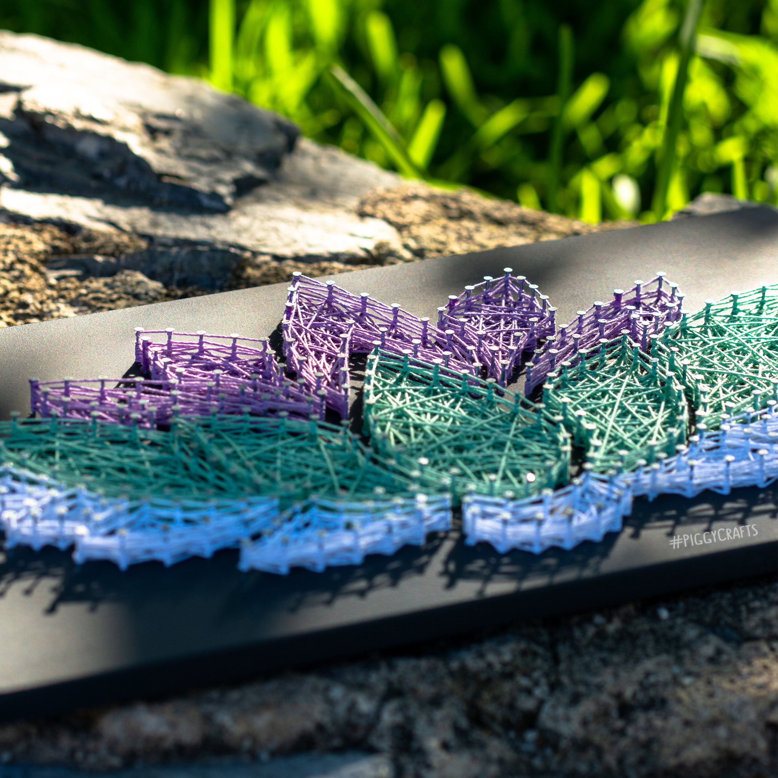 Lotus Flower String Art Yoga Studio Decor Meditation - Etsy