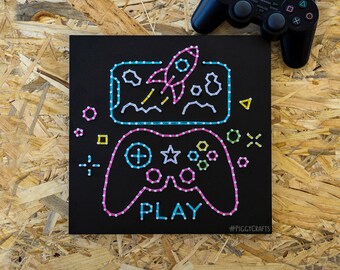 Video Game String Art - Etsy