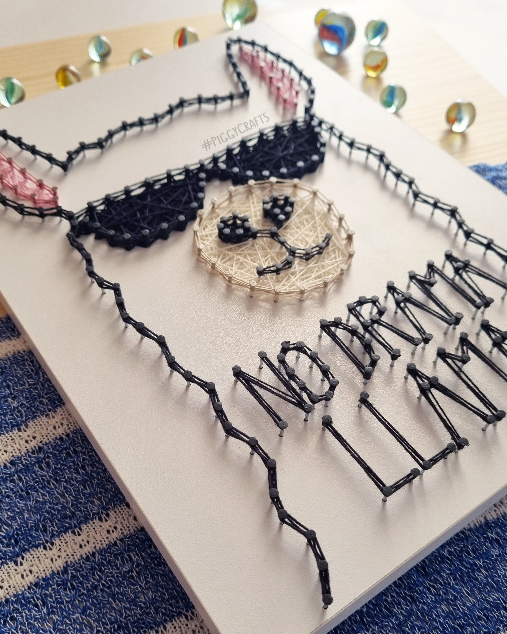 No Drama Llama No Probllama String Art Funny Wall Art - Etsy