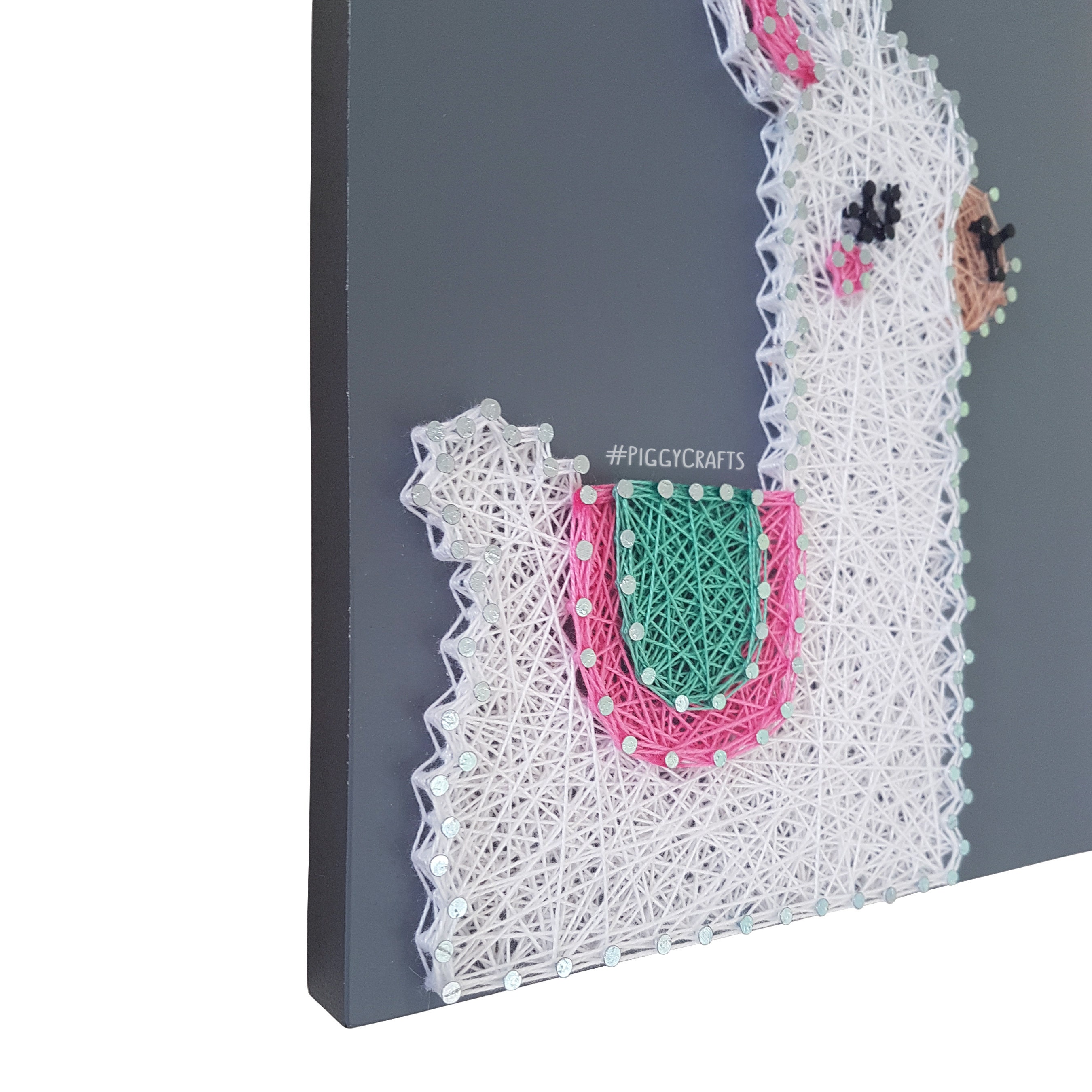 No Probllama String Art Llama No Problem Cute Art - Etsy