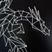 Polygon Dragon String Art Geometric Art Minimal Black - Etsy Canada
