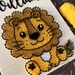 Cute Baby Lion Personalized Name Sign String Art Nursery Room Kids ...
