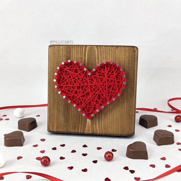 Heart String Art - Etsy