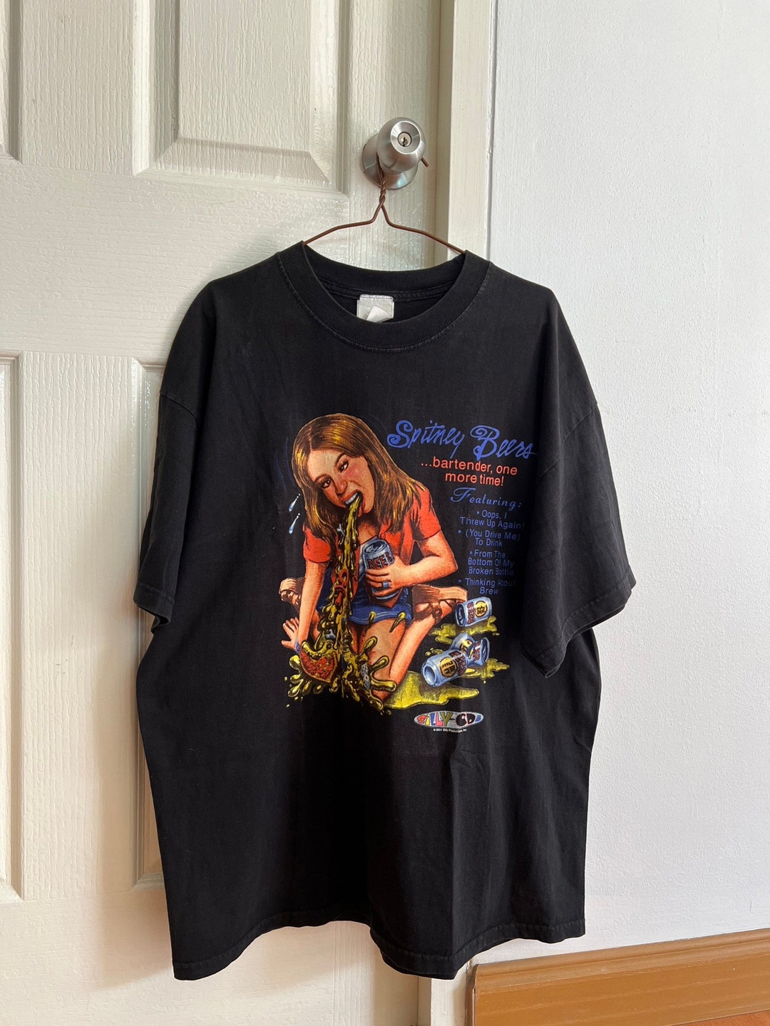 Vintage Y2K Britney Spears Parody Spitney Beers by Joke Novelty Silly ...