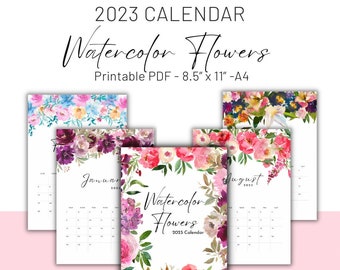 Flower Calendar - Etsy