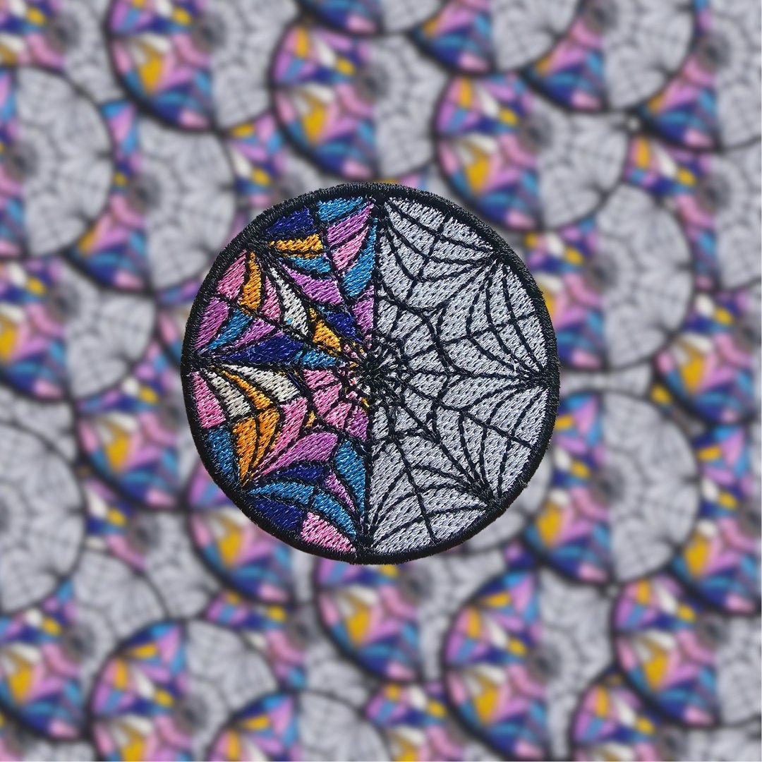 Iron on Patch Ophelia Hall Window Inspired Nevermore Academy Wednesday ...