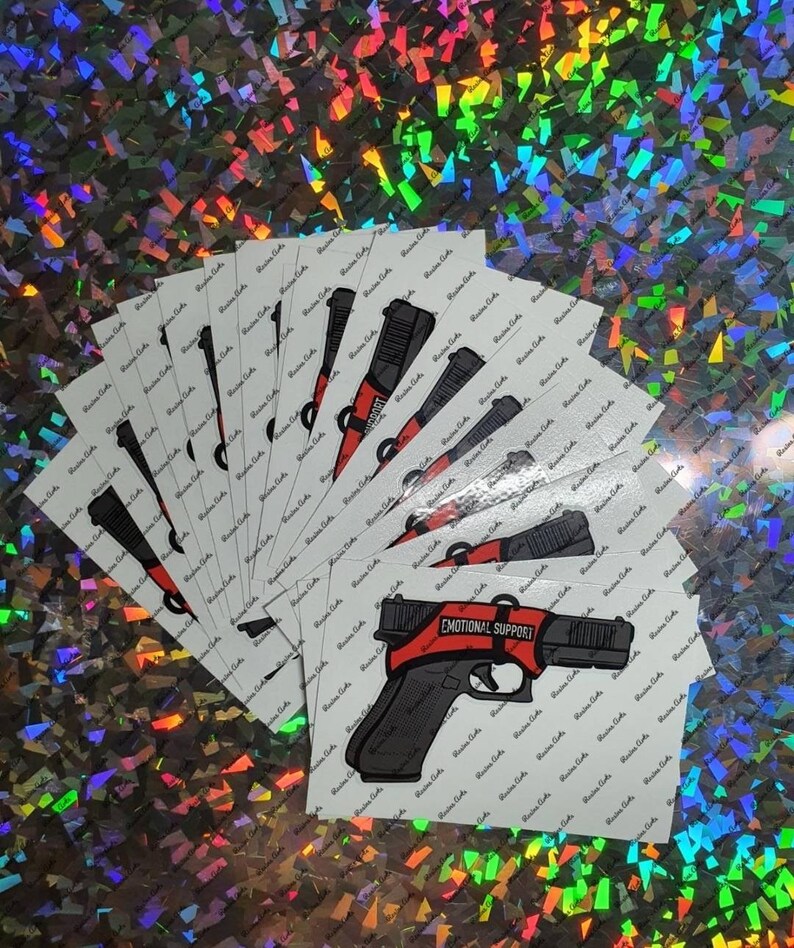 Digital Download Art. Emotional Support Gun Funny Png Jpeg for ...