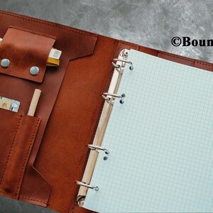 Template leather notebook Leather Notebook A5 Pattern PDF | Etsy
