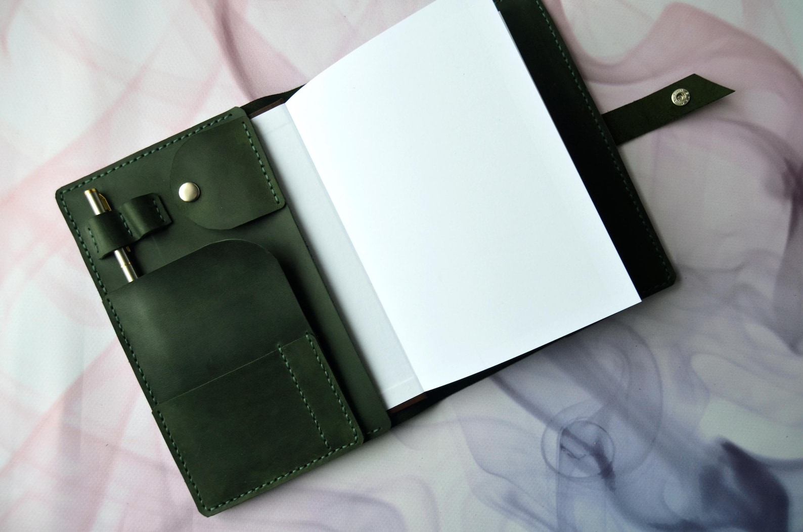 Leather Journal Cover A5 Pattern – Digital PDF Template for DIY ...