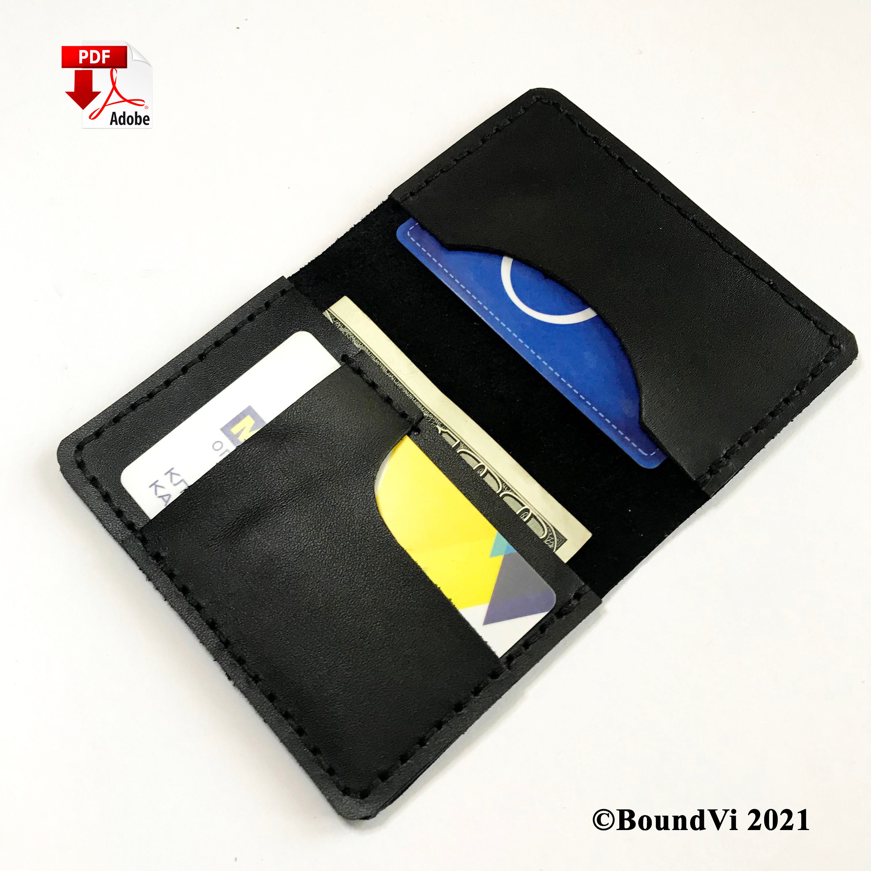 Document Holder Pattern / PDF Wallet Leather / Card Holder Pattern ...