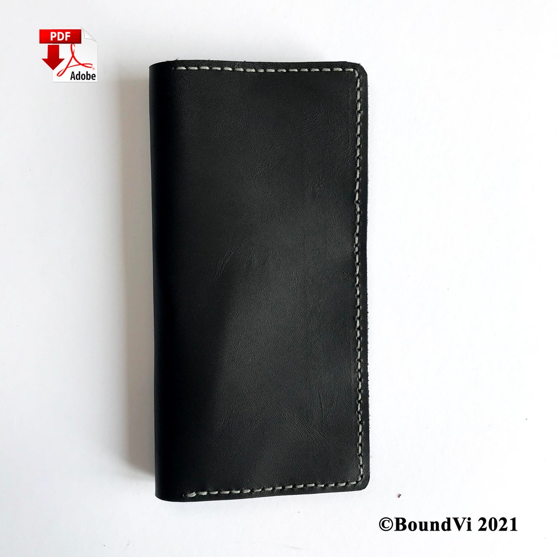 PDF Long Wallet Leather, Long Wallet PDF, Template Wallet, Pattern ...