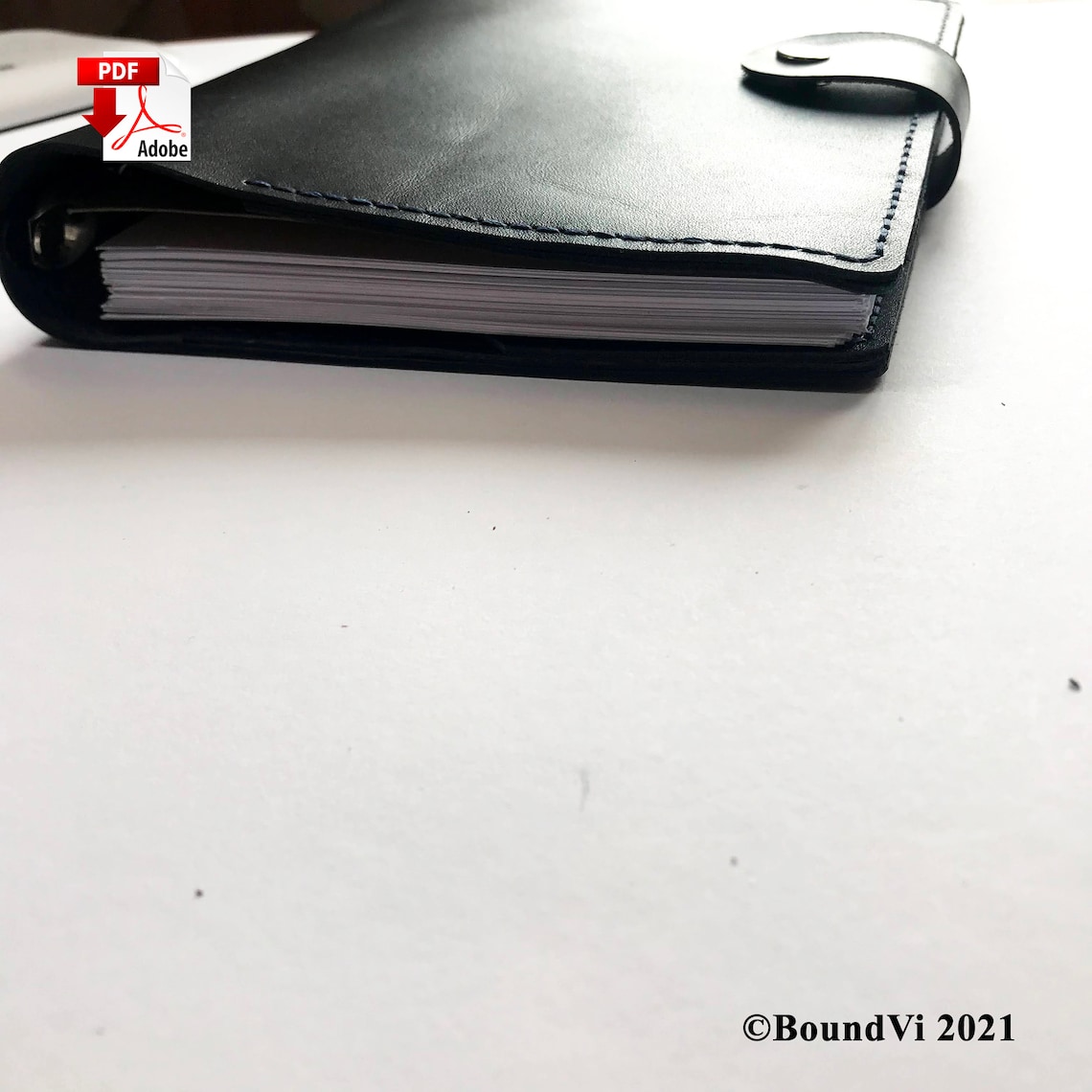 Leather Notebook A5 Pattern PDF Pattern Leather Organizer | Etsy