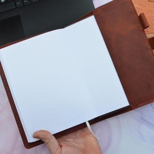 A5 Leather Notebook Cover Template – Digital PDF Pattern for Handmade ...