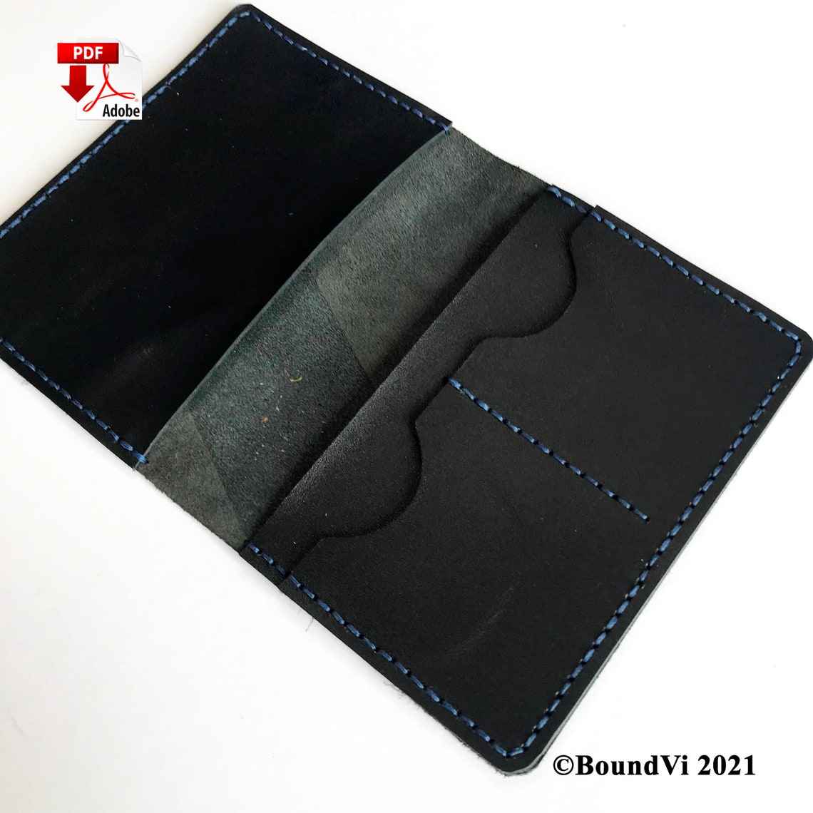 Document Holder Pattern / PDF Wallet Leather / Card Holder Pattern ...