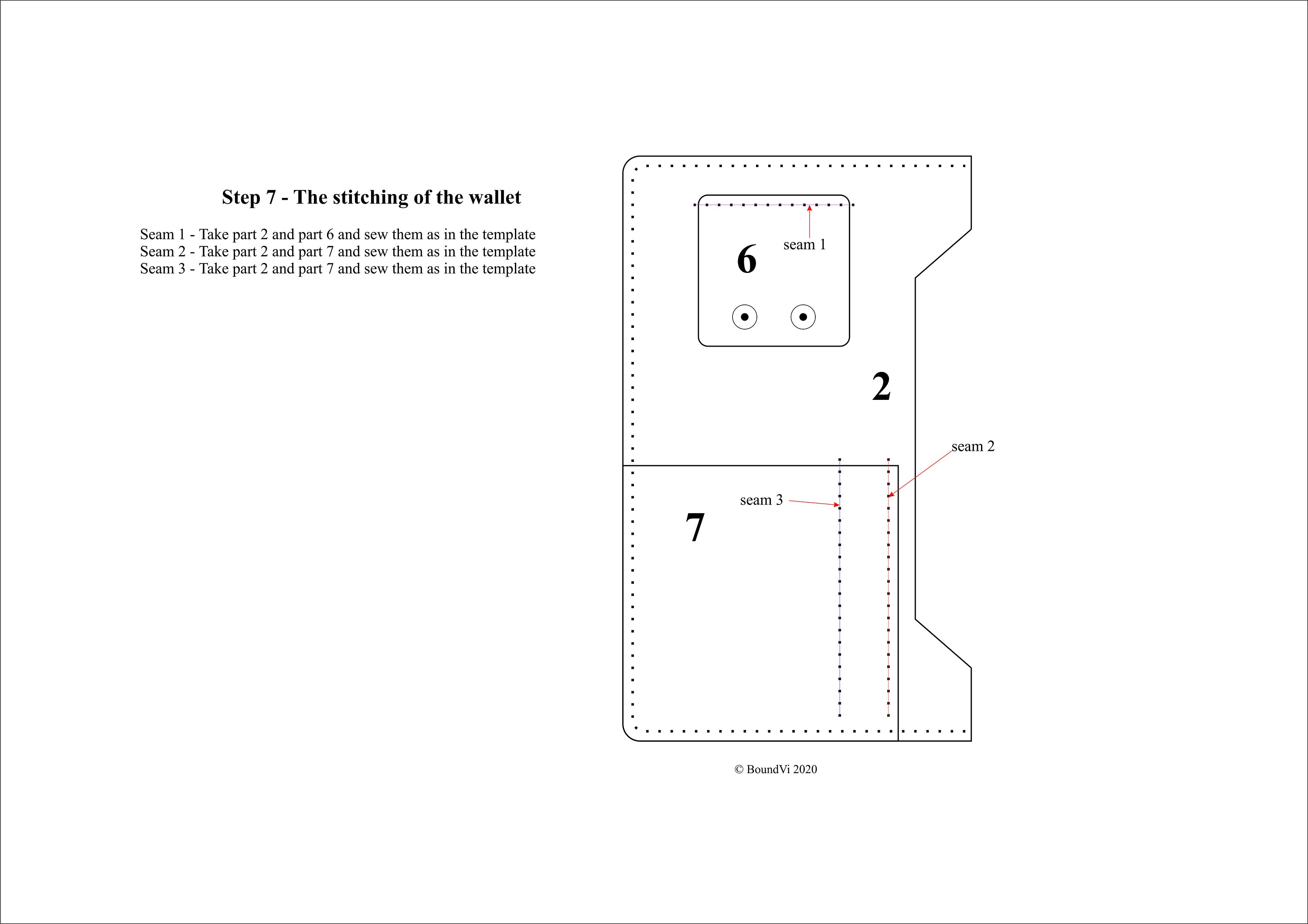 Template Leather Notebook, Leather Notebook A5 Pattern, PDF Pattern ...