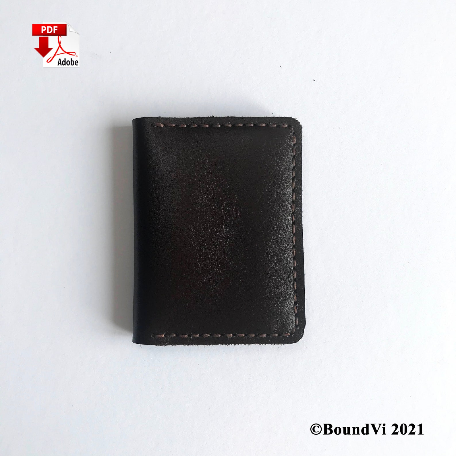 Document Holder Pattern, PDF Wallet Leather, Blueprints, Card Holder ...