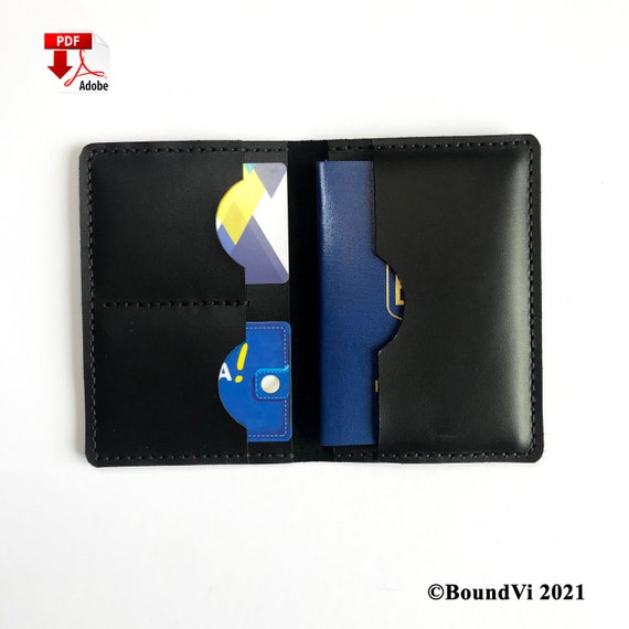Document Holder Pattern / PDF Wallet Leather / Card Holder - Etsy