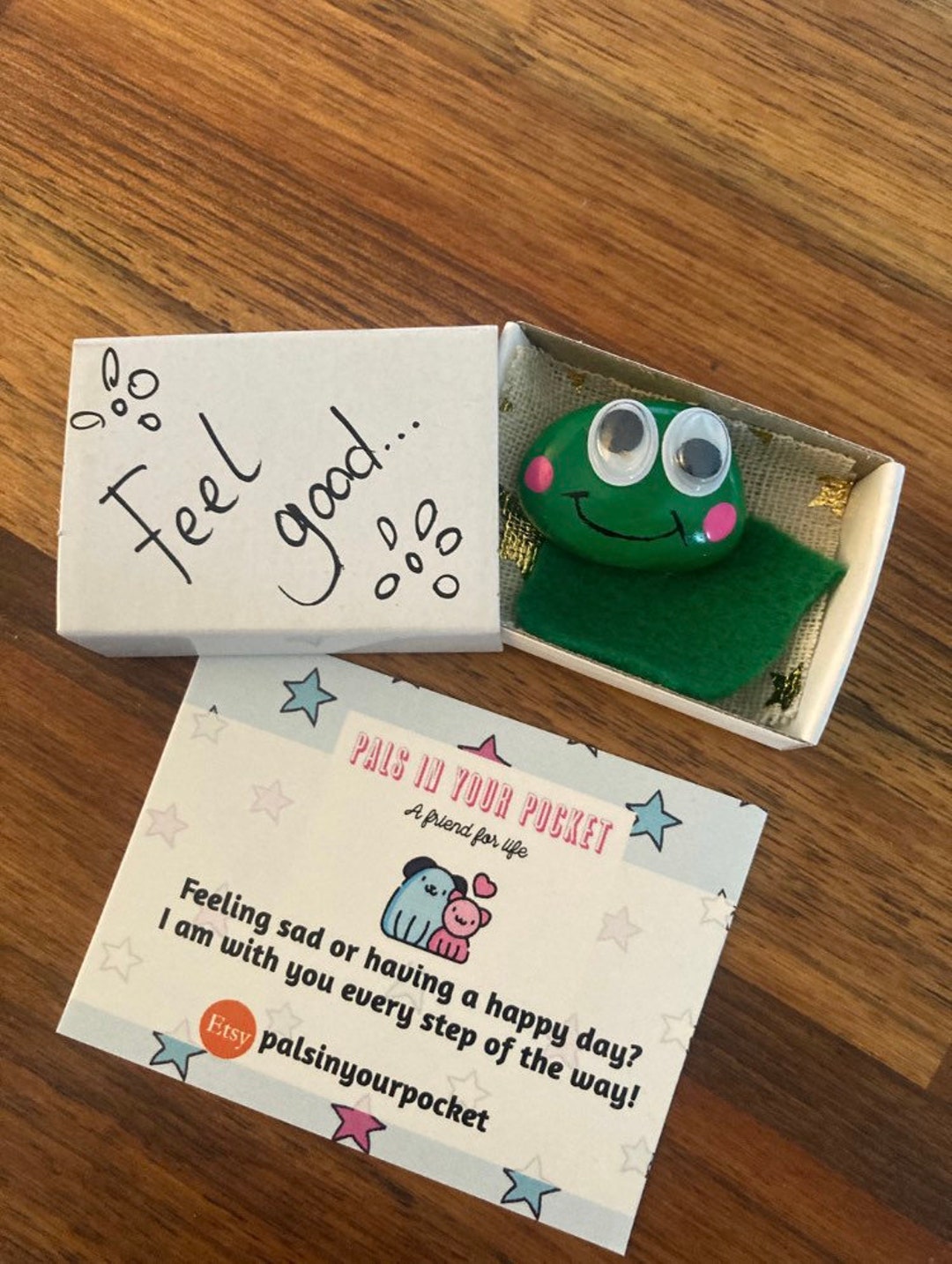 Positivity Pet Pebble Mental Health Animal Friends Pets for - Etsy UK