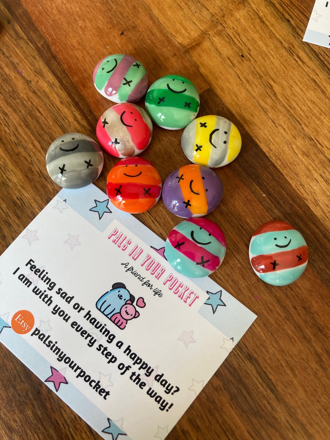 Pocket Worry Blob Portable Pocket Hugpocket Gift Thinking of You Worry ...