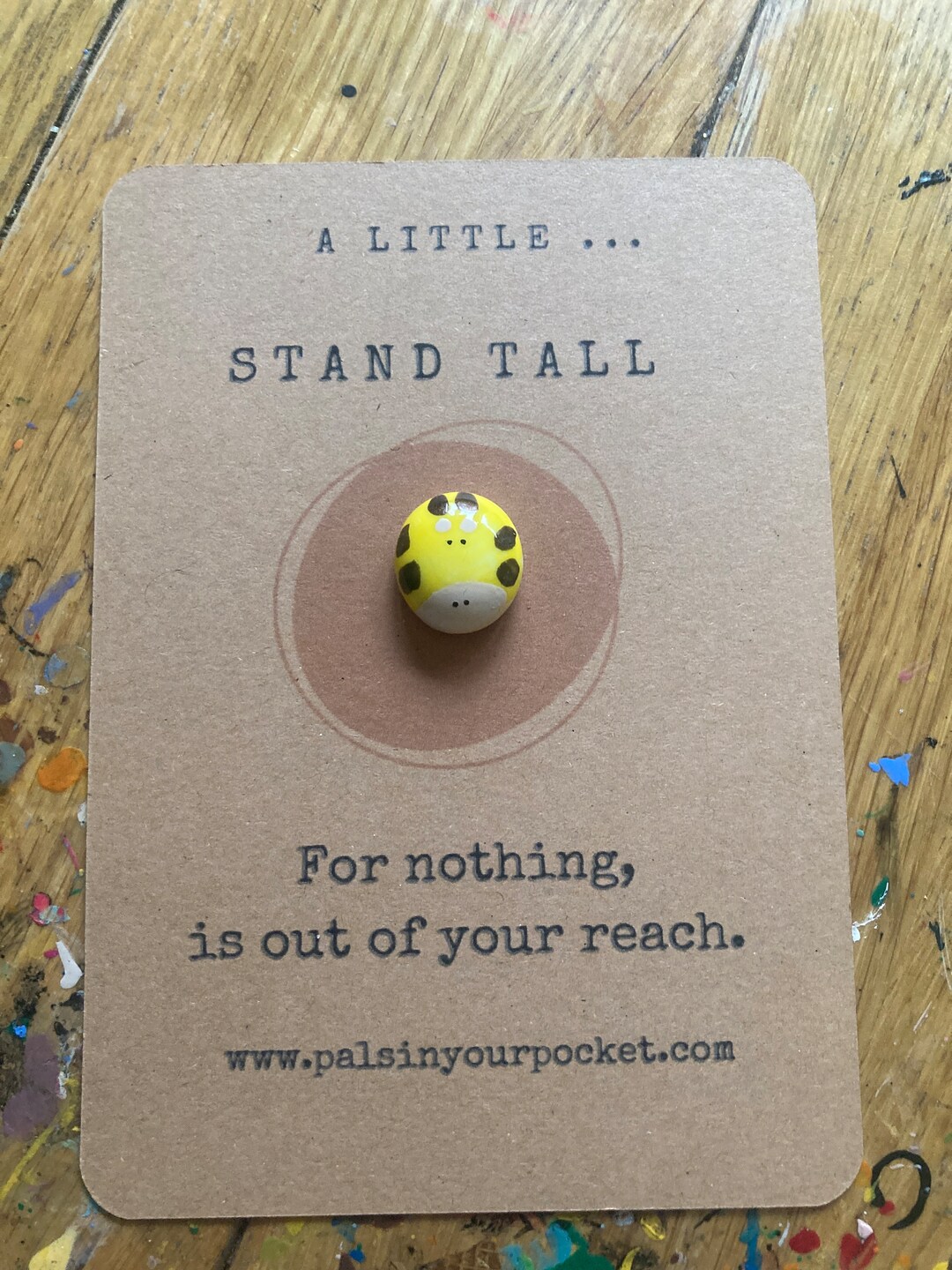Stand Tall, Life Goals, Worry Rock. Touch Stone. Pocket Rock for ...