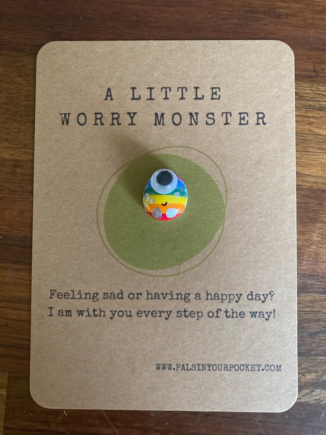 Worry Monster Anxiety Gift- Anxiety- Worry Buster- Personalised- Child ...