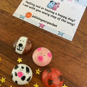 Pocket Worry Stone , Animal Pal, Worry and Anxiety Relief, Mindfulness ...