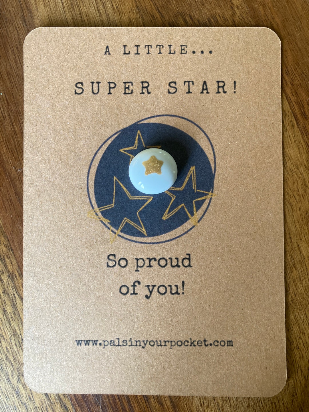 Star Pebble Well Done Gift. Proud Pebble. - Etsy