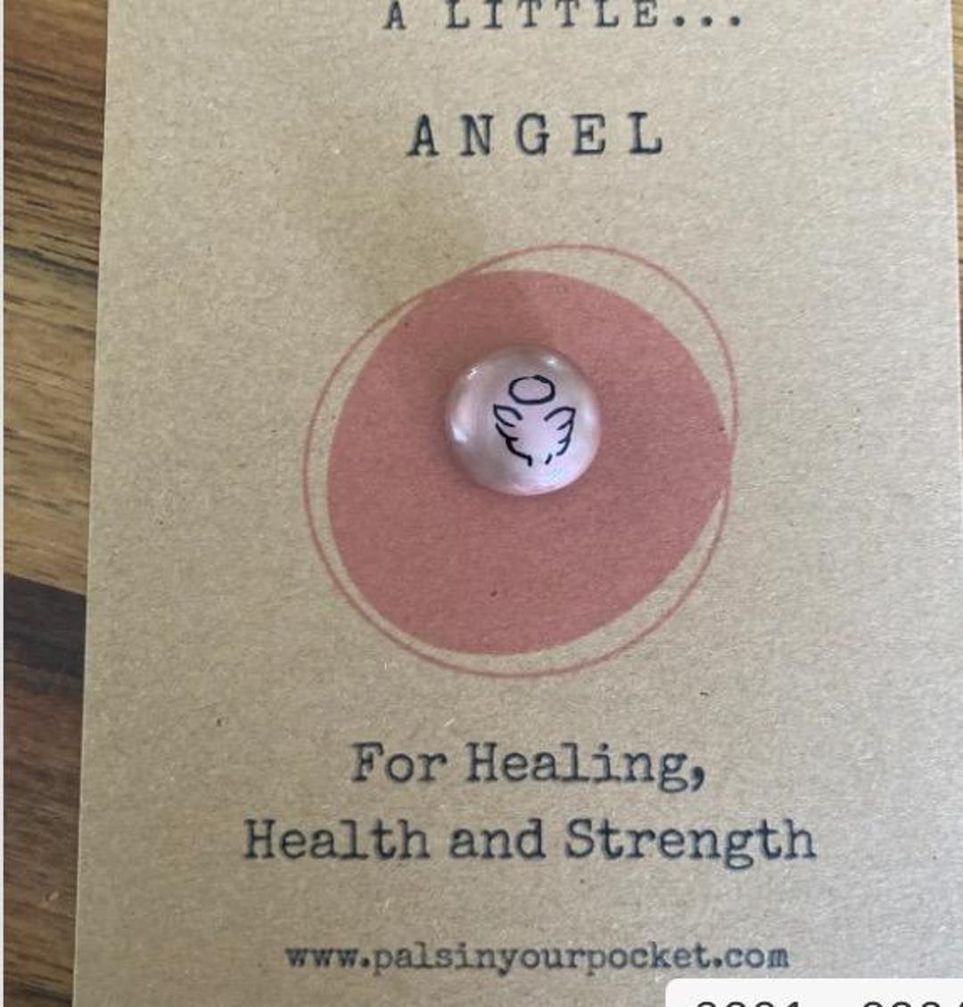 Angel Charm. Thinking of You. Gift for Her. After Loss. Health. Well ...