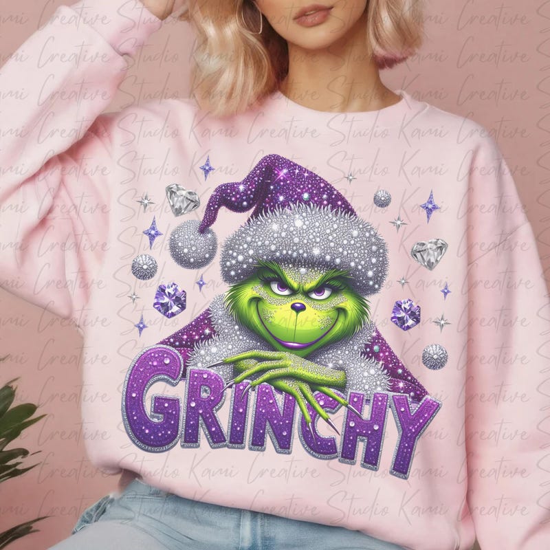 Grinch Mode Christmas Png - Etsy
