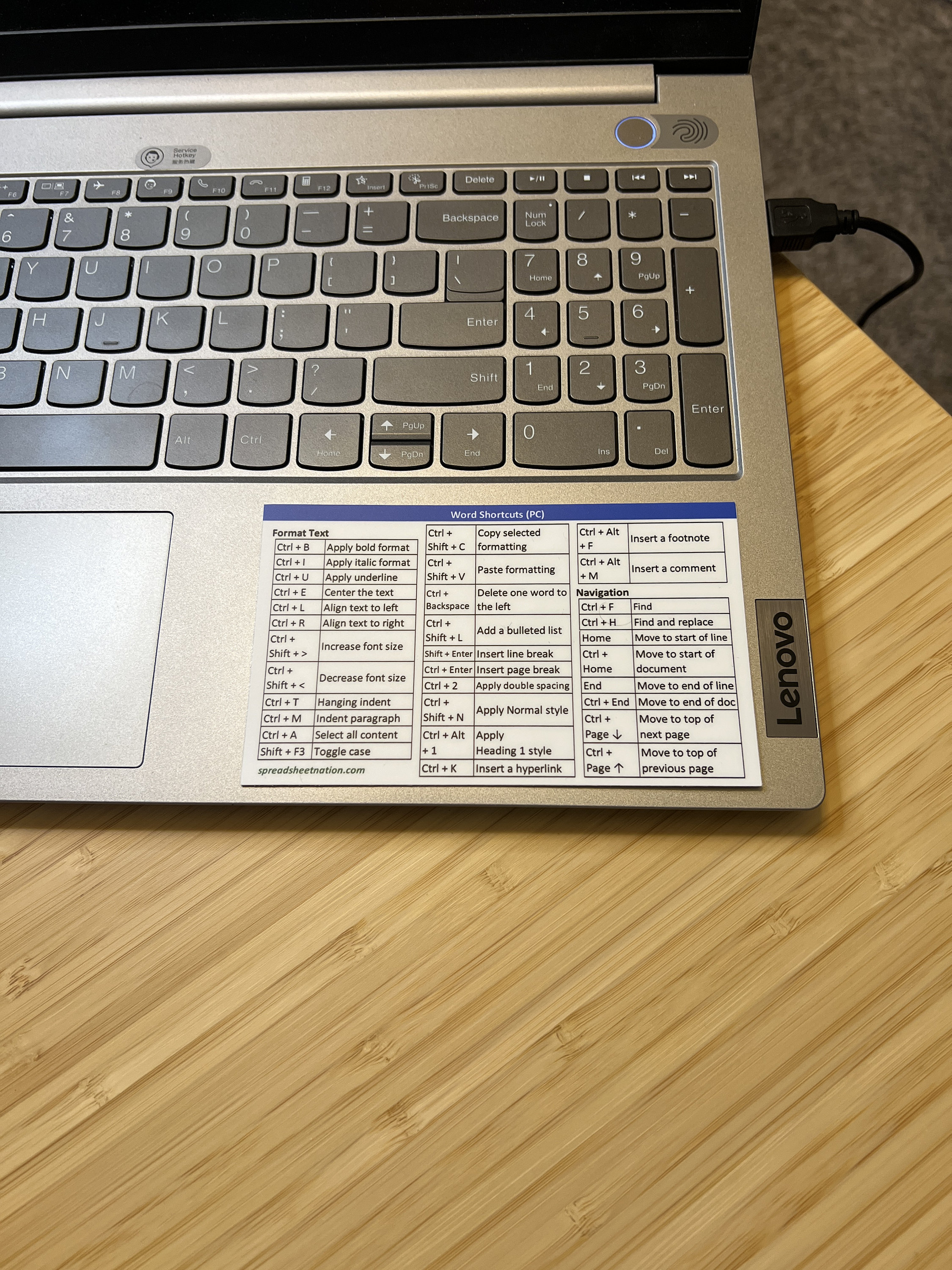 Large Word Shortcuts Sticker PC 3 X 5 Sticker for Laptop or Desk - Etsy