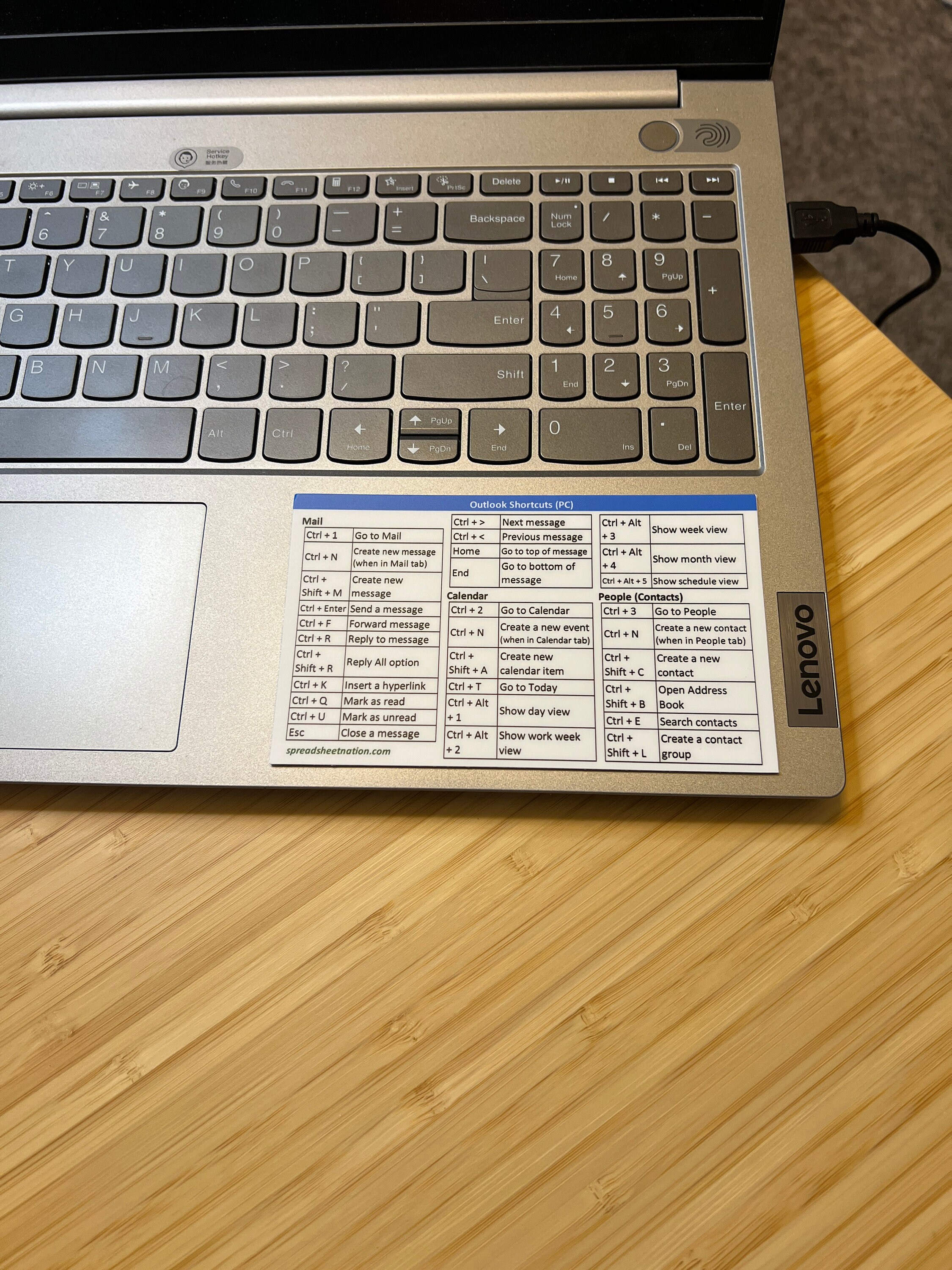Large Office Shortcuts Stickers (PC) 3" X 5" Sticker for Laptop or Desk ...