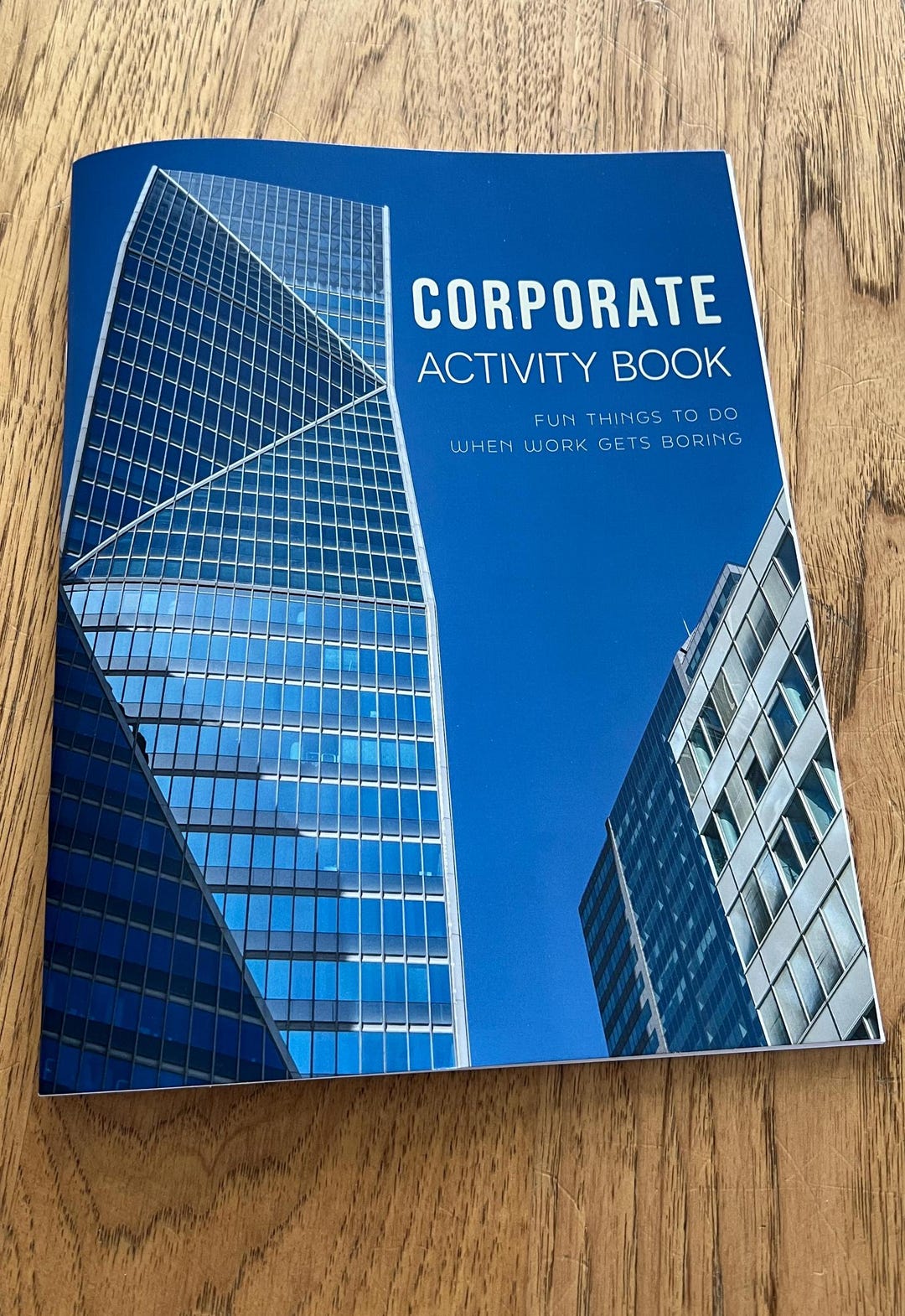 Corporate Activity Book - Adult Coloring Book With Corporate Buzzwords ...
