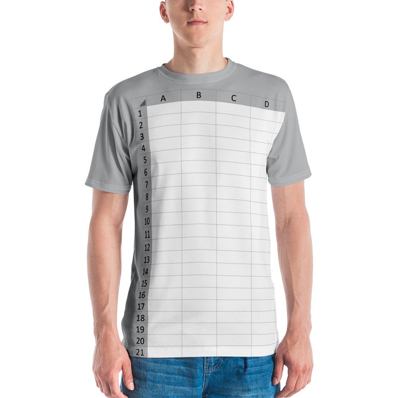 Excel Spreadsheet Costume - Etsy