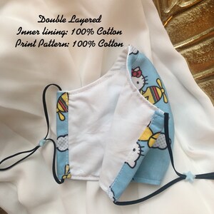Adult Face Mask | Duckbill Style - Etsy