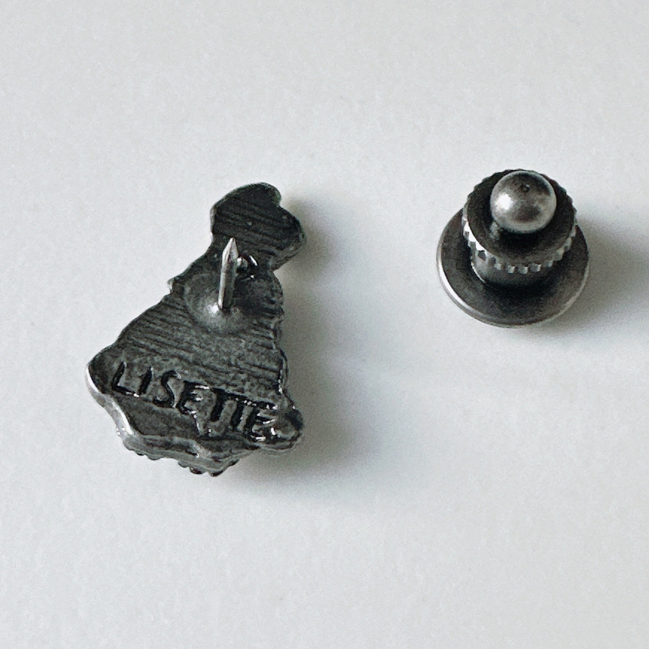 Small Rabbit Pin Antique Silver Colour Japanese Design Year of the ...