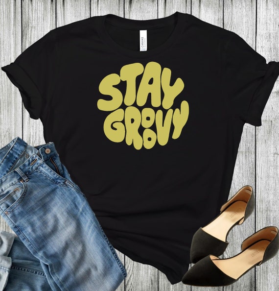 Stay Groovy T Shirt Be Groovy-comfort Colors T-shirt Hippie - Etsy