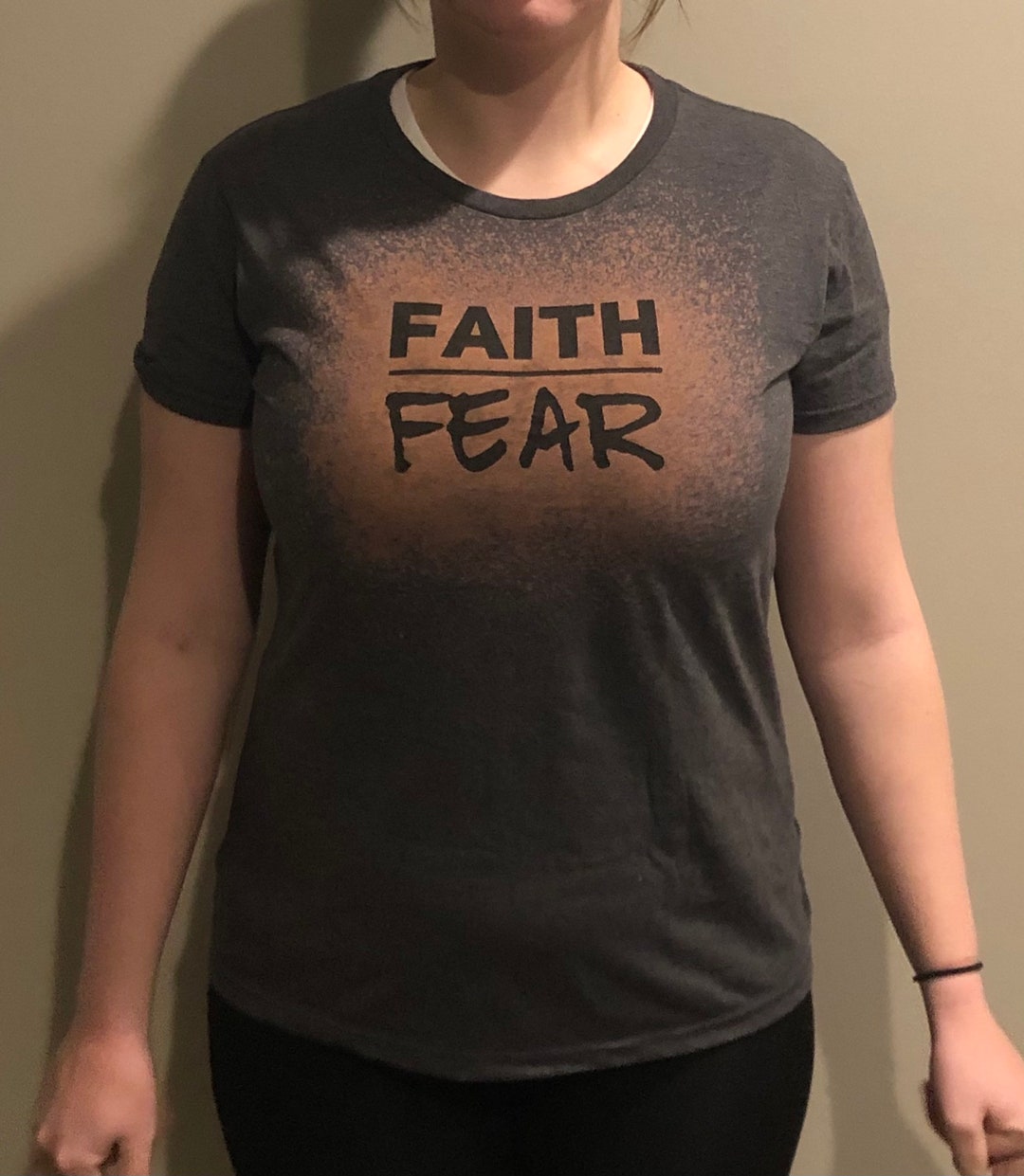 Faith Over Fear Graphic Tee - Etsy
