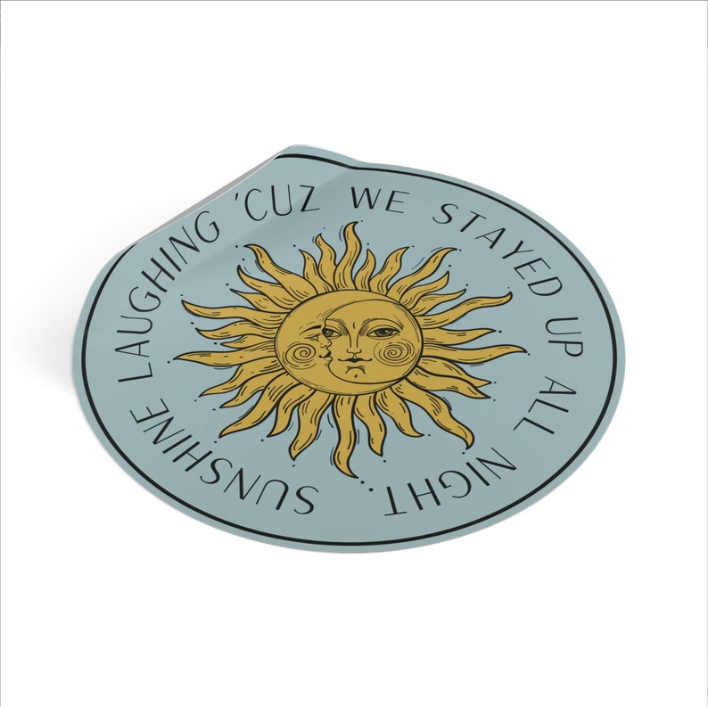 CAAMP sunshine Laughing strawberries Lyrics Sticker - Etsy